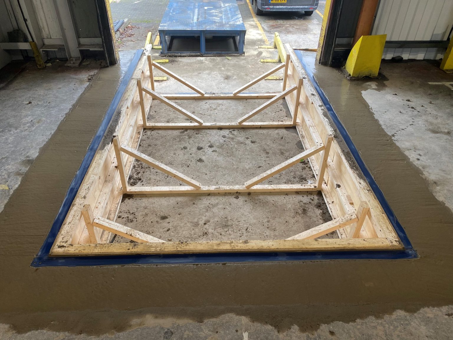 Dock Leveller Pit Construction | PRNS Building Services UK